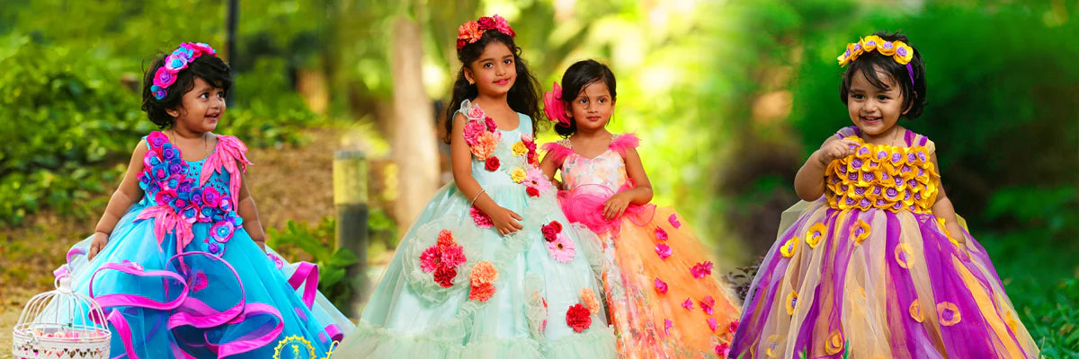Flower Frock Collection To Enhance The Beauty Of Your Kids – www.liandli.in